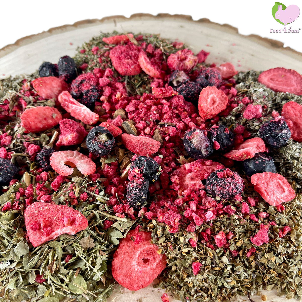 Very Berry! Mix rabbit bunny hamster guinea pig chinchilla treat ...